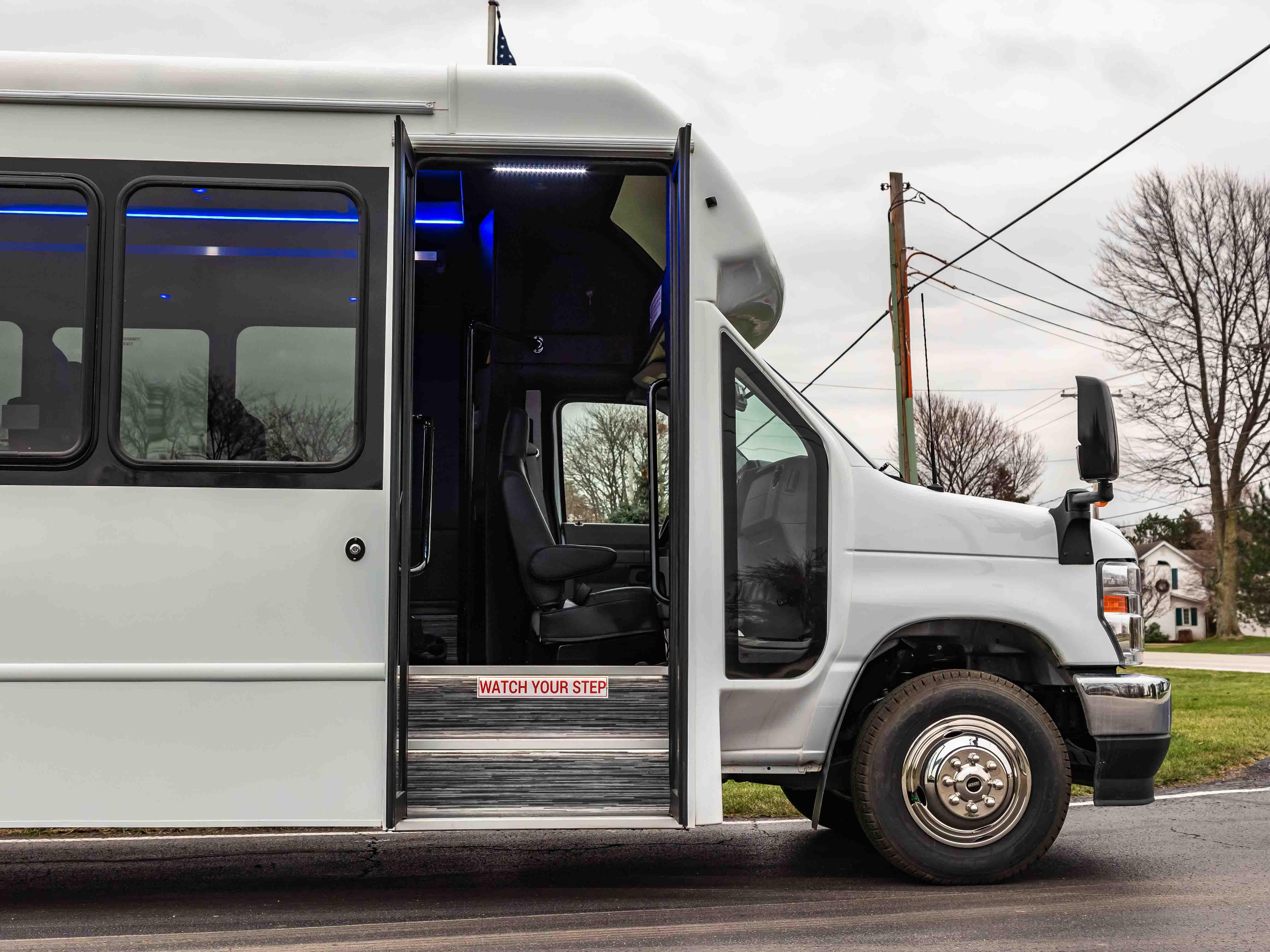 2025 Turtle Top Terra Transit Ford 22 Passenger Shuttle Bus