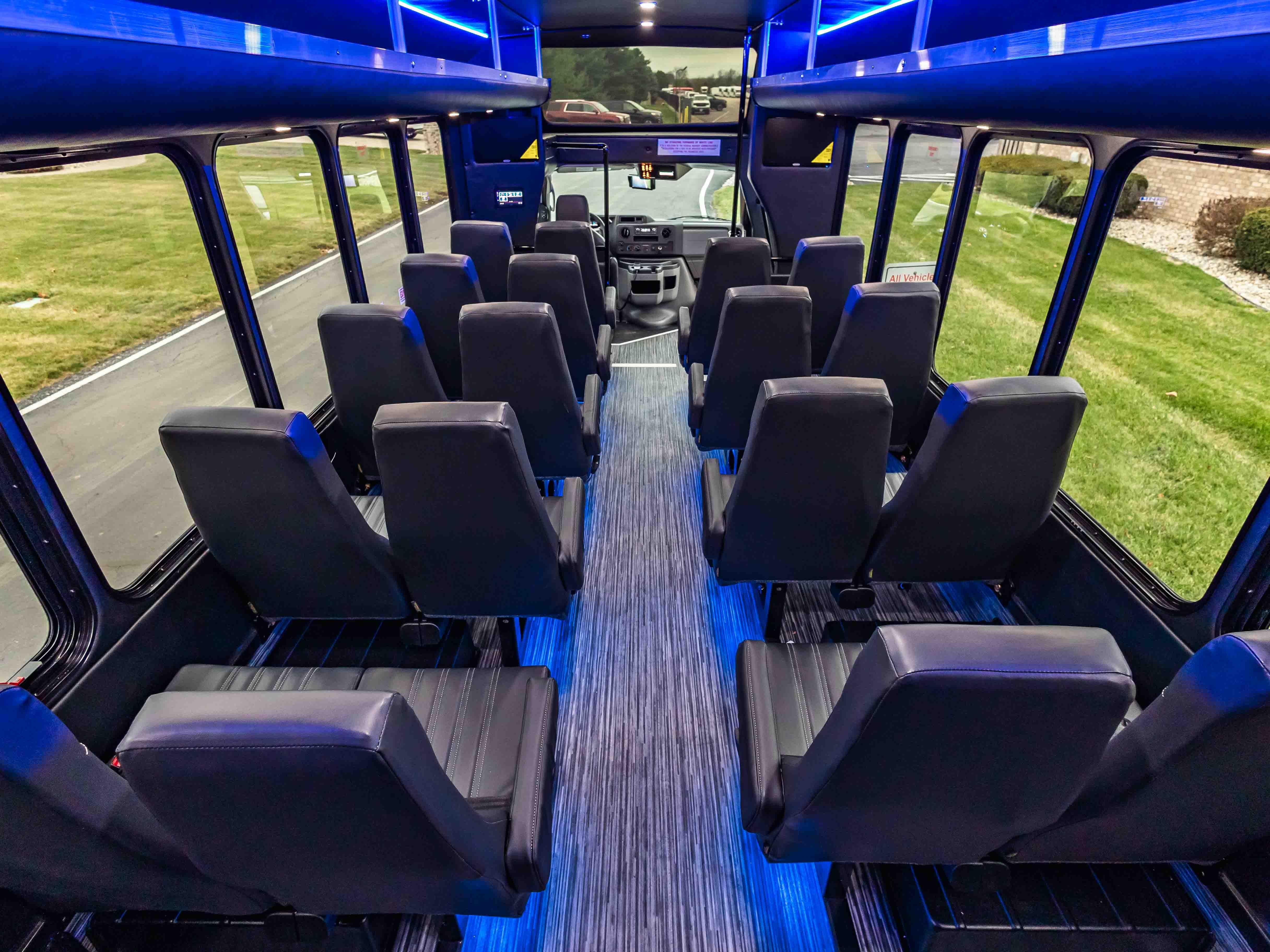 2025 Turtle Top Terra Transit Ford 22 Passenger Shuttle Bus