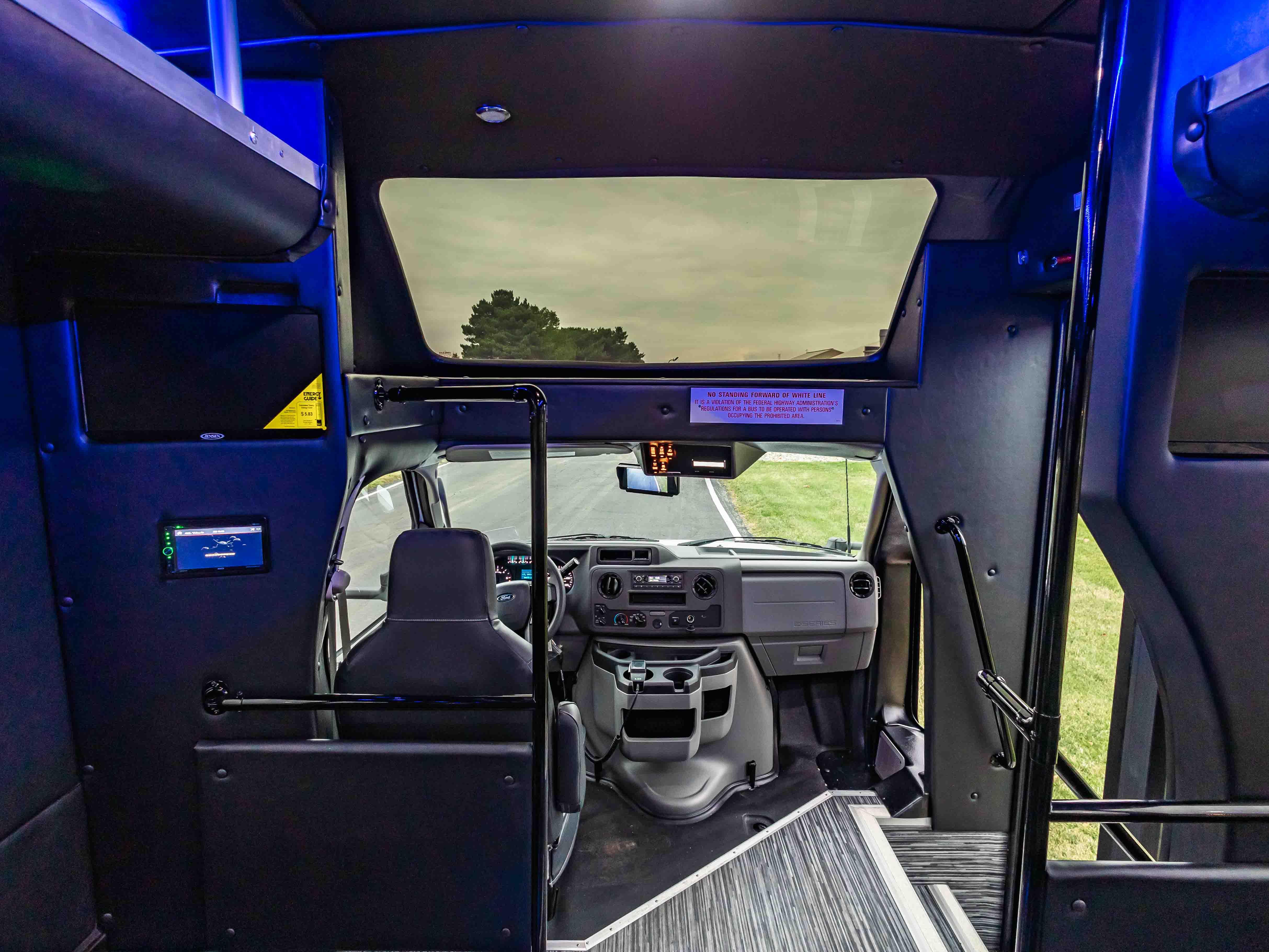2025 Turtle Top Terra Transit Ford 22 Passenger Shuttle Bus