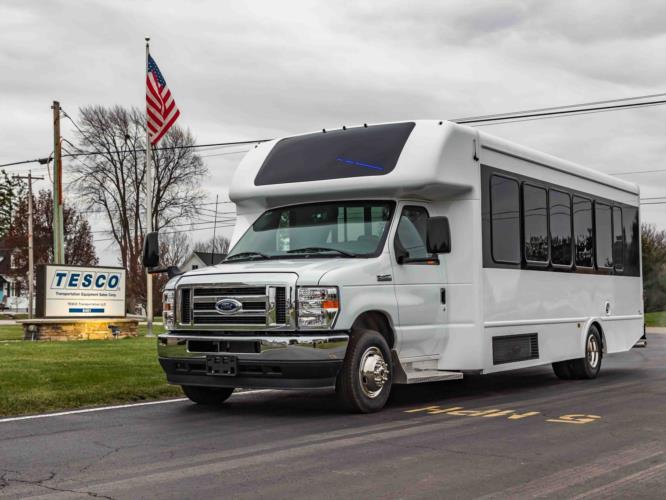 2025 Turtle Top Terra Transit Ford 22 Passenger Shuttle Bus