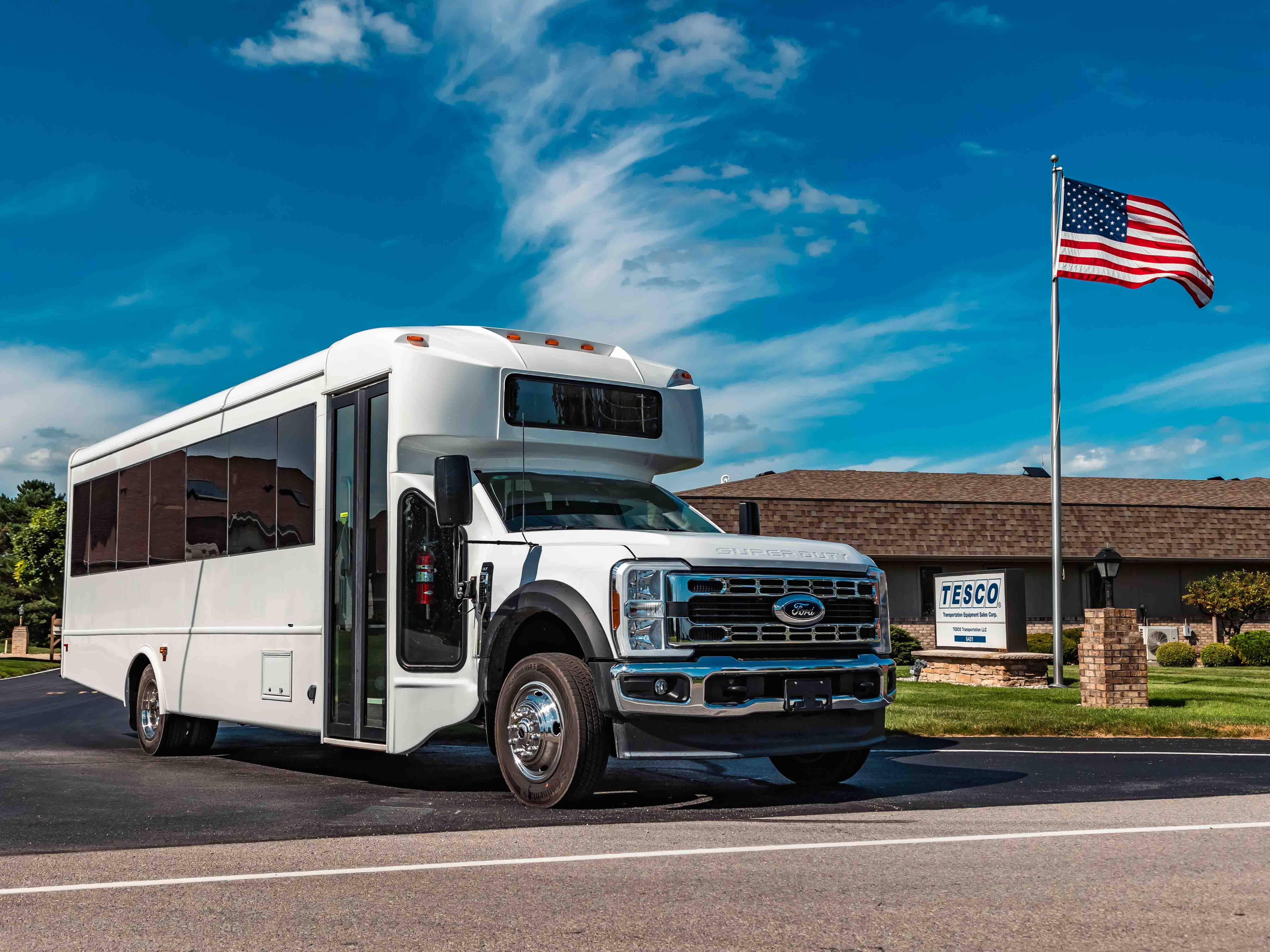 2024 Glaval Entourage Ford 32 Passenger Shuttle Bus