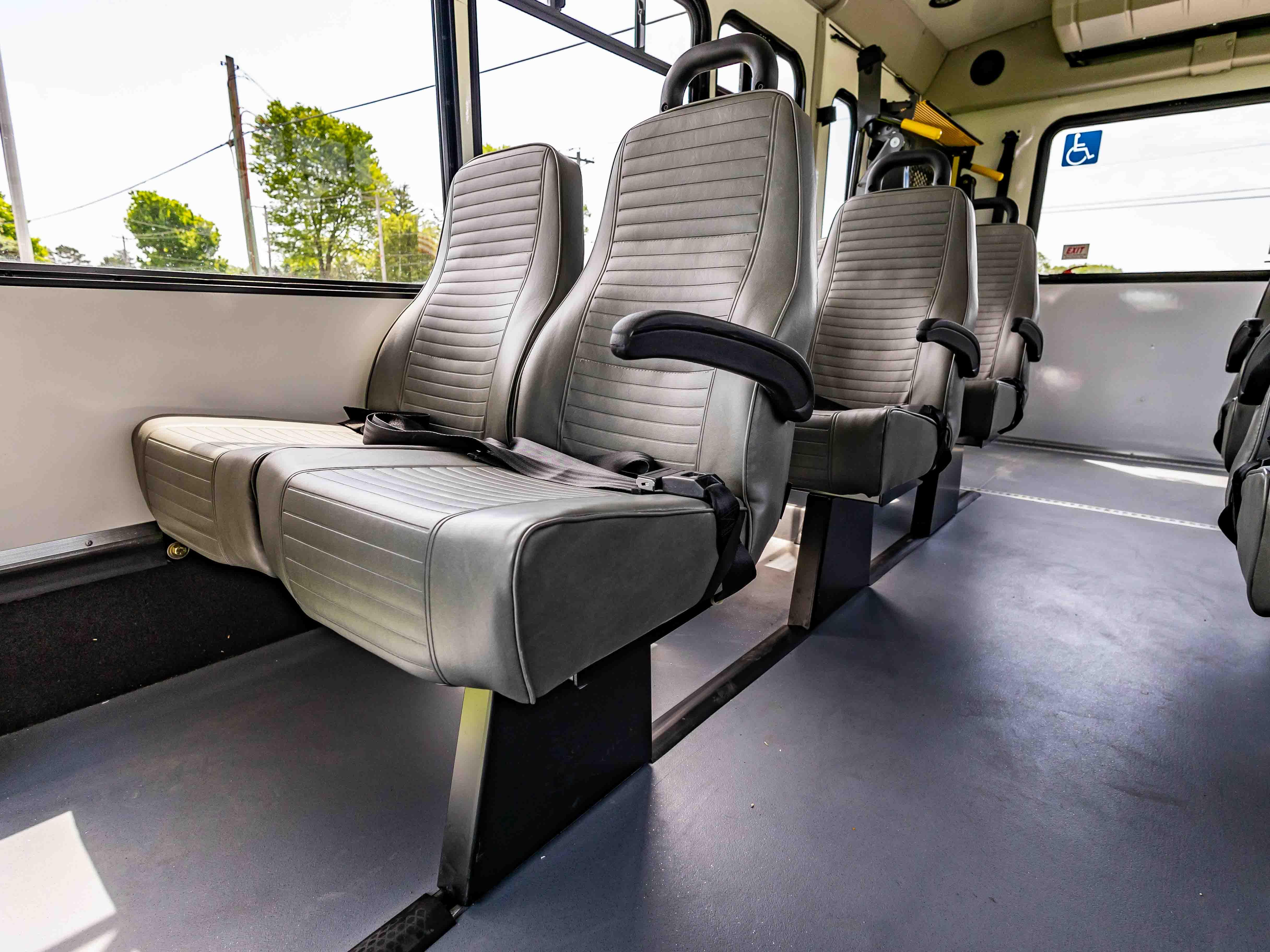 2025 StarTrans Senator II Ford 12 Passenger and 2 Wheelchair Shuttle Bus