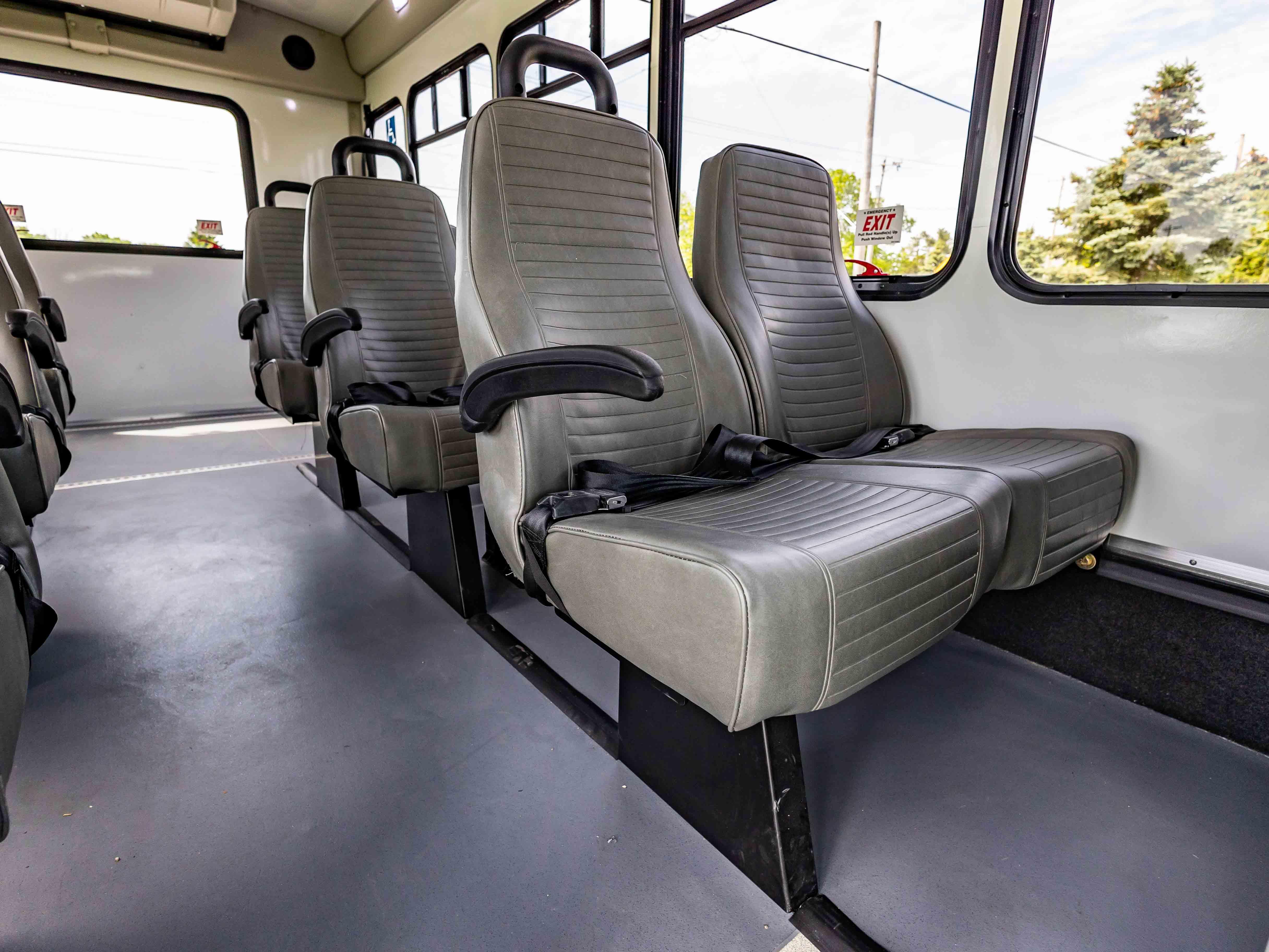 2025 StarTrans Senator II Ford 12 Passenger and 2 Wheelchair Shuttle Bus