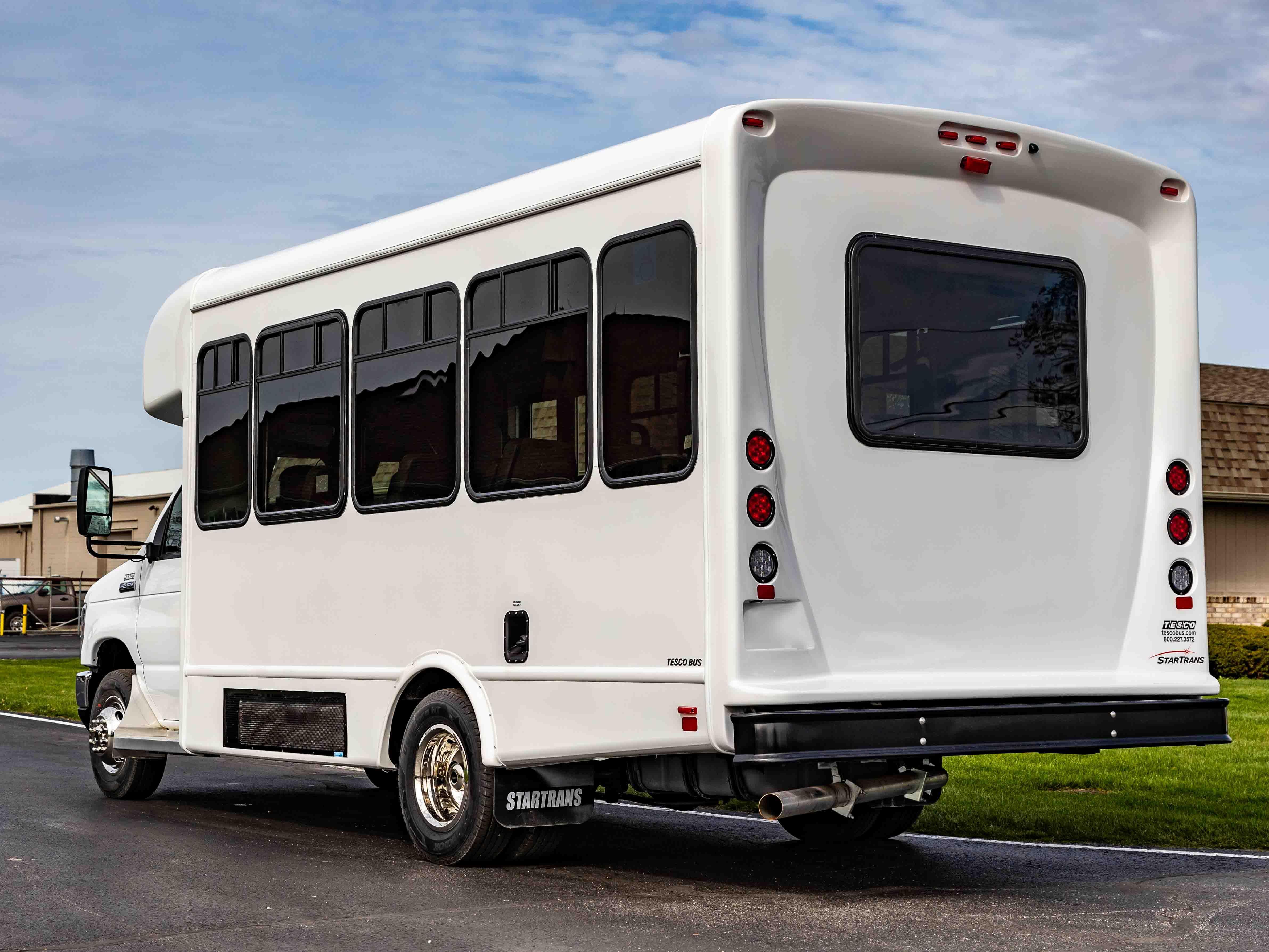 2025 StarTrans Senator II Ford 12 Passenger and 2 Wheelchair Shuttle Bus