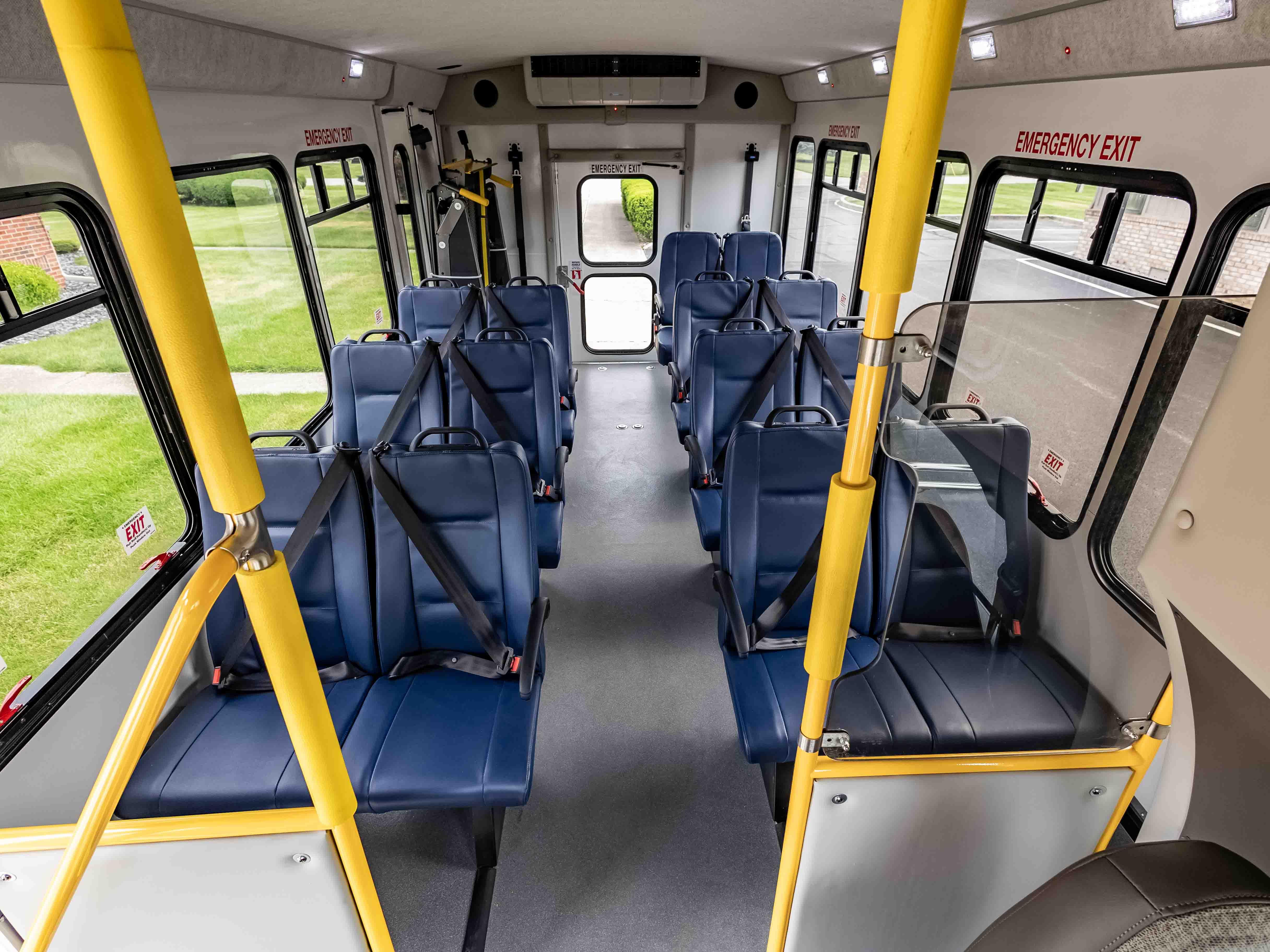 2024 StarTrans Senator II Chevrolet 12 Passenger and 2 Wheelchair ...