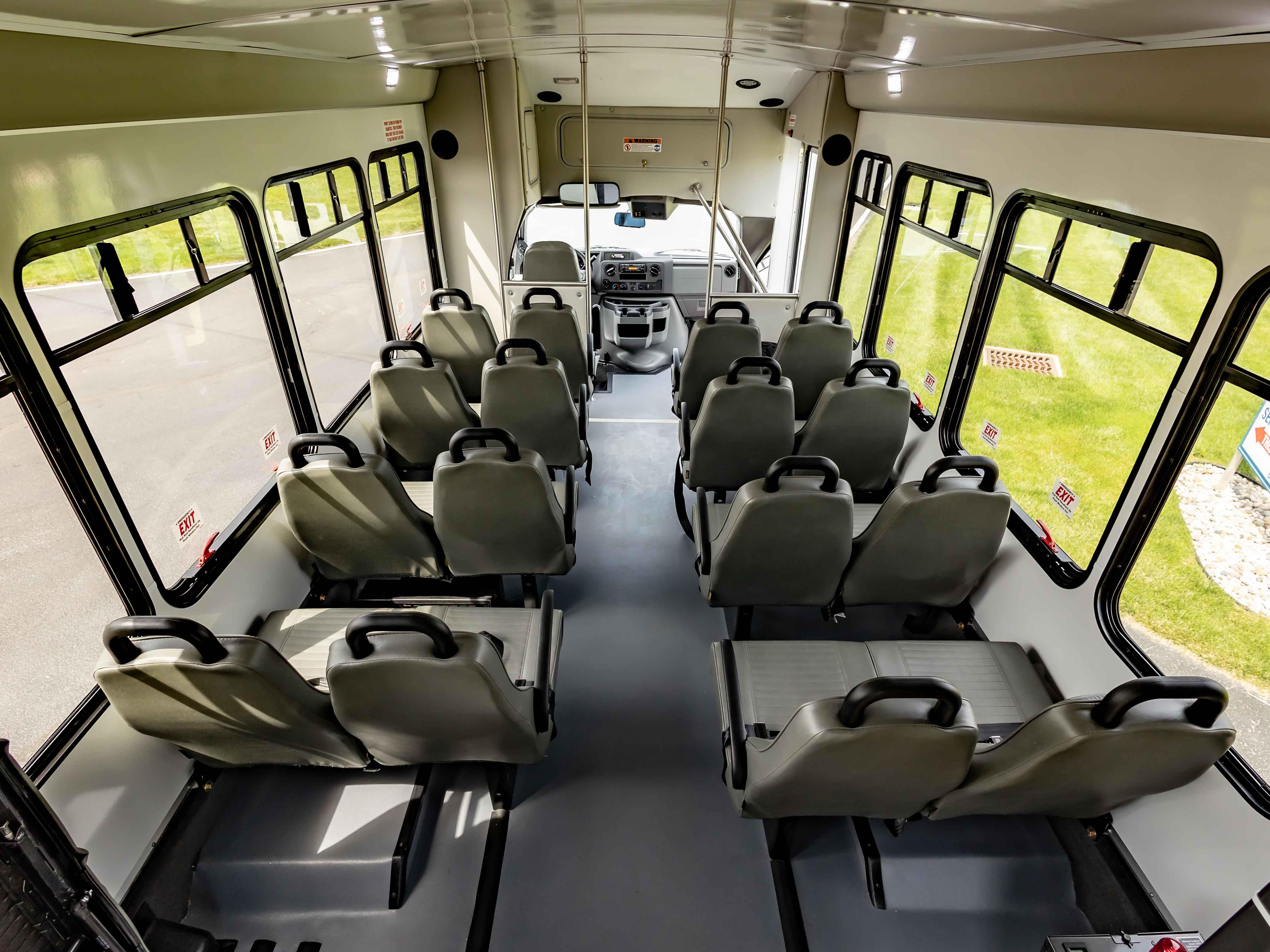 2025 StarTrans Senator II Ford 16 Passenger and 2 Wheelchair Shuttle Bus