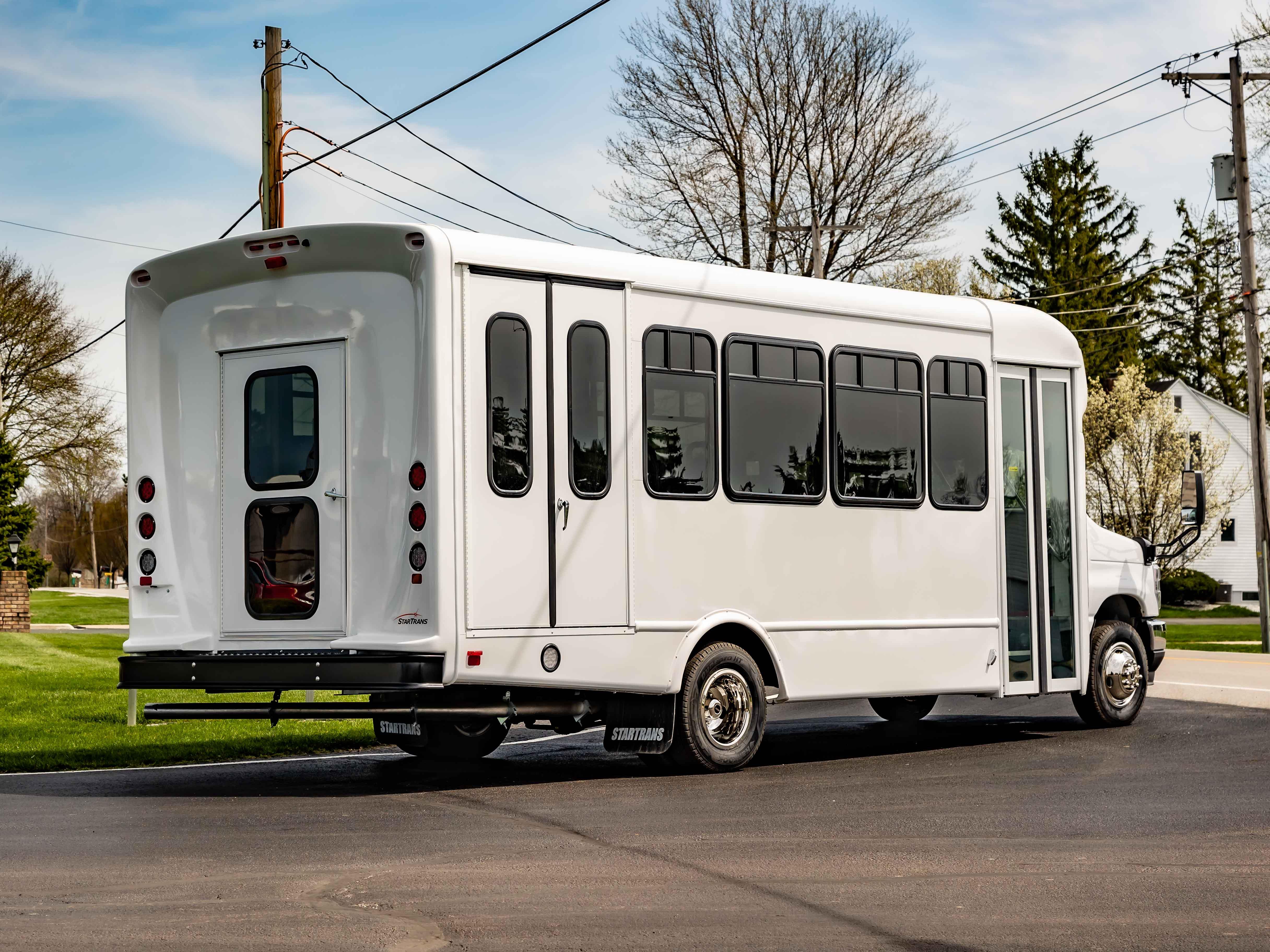 2025 StarTrans Senator II Ford 16 Passenger and 2 Wheelchair Shuttle Bus