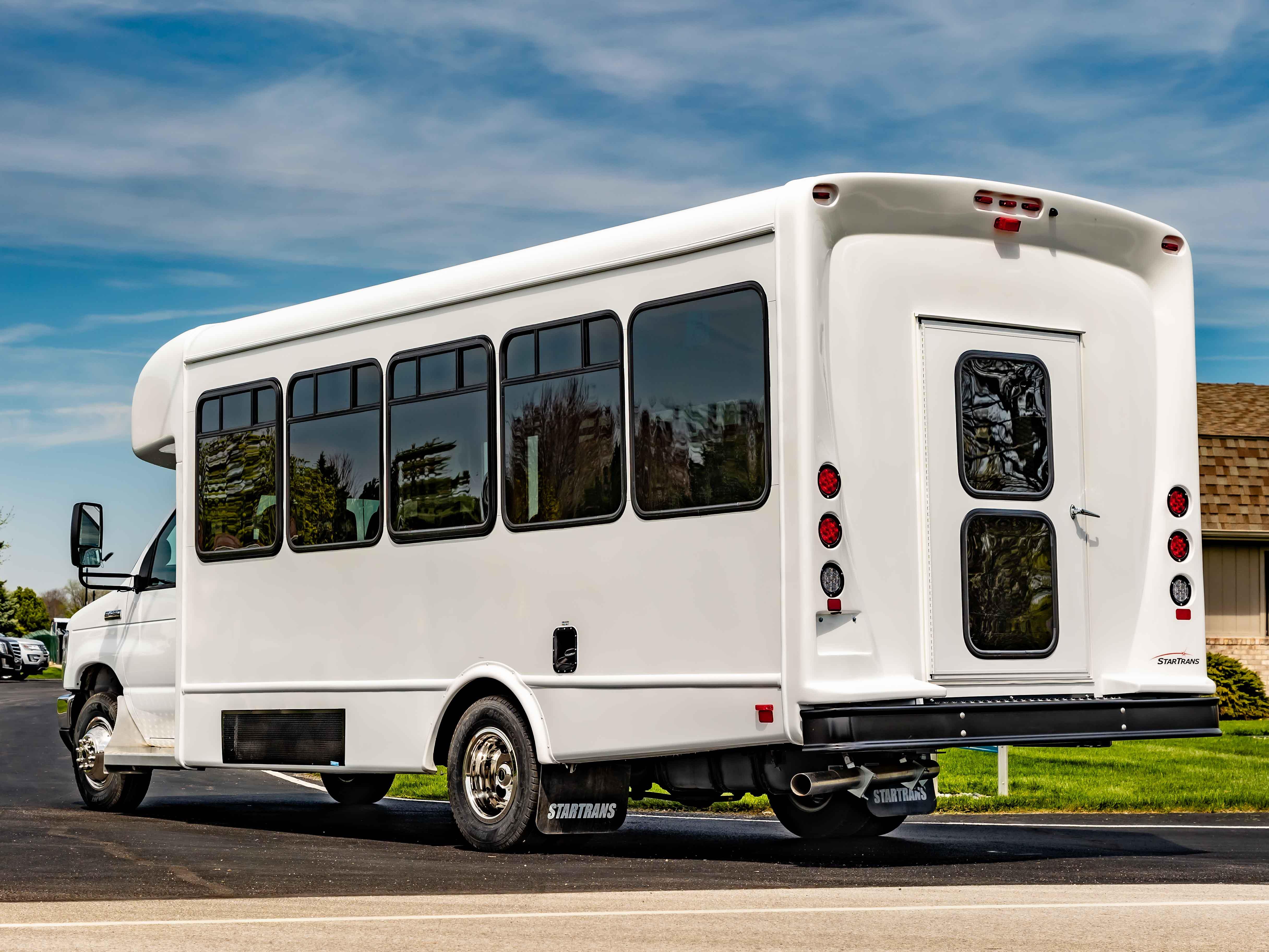 2025 StarTrans Senator II Ford 16 Passenger and 2 Wheelchair Shuttle Bus
