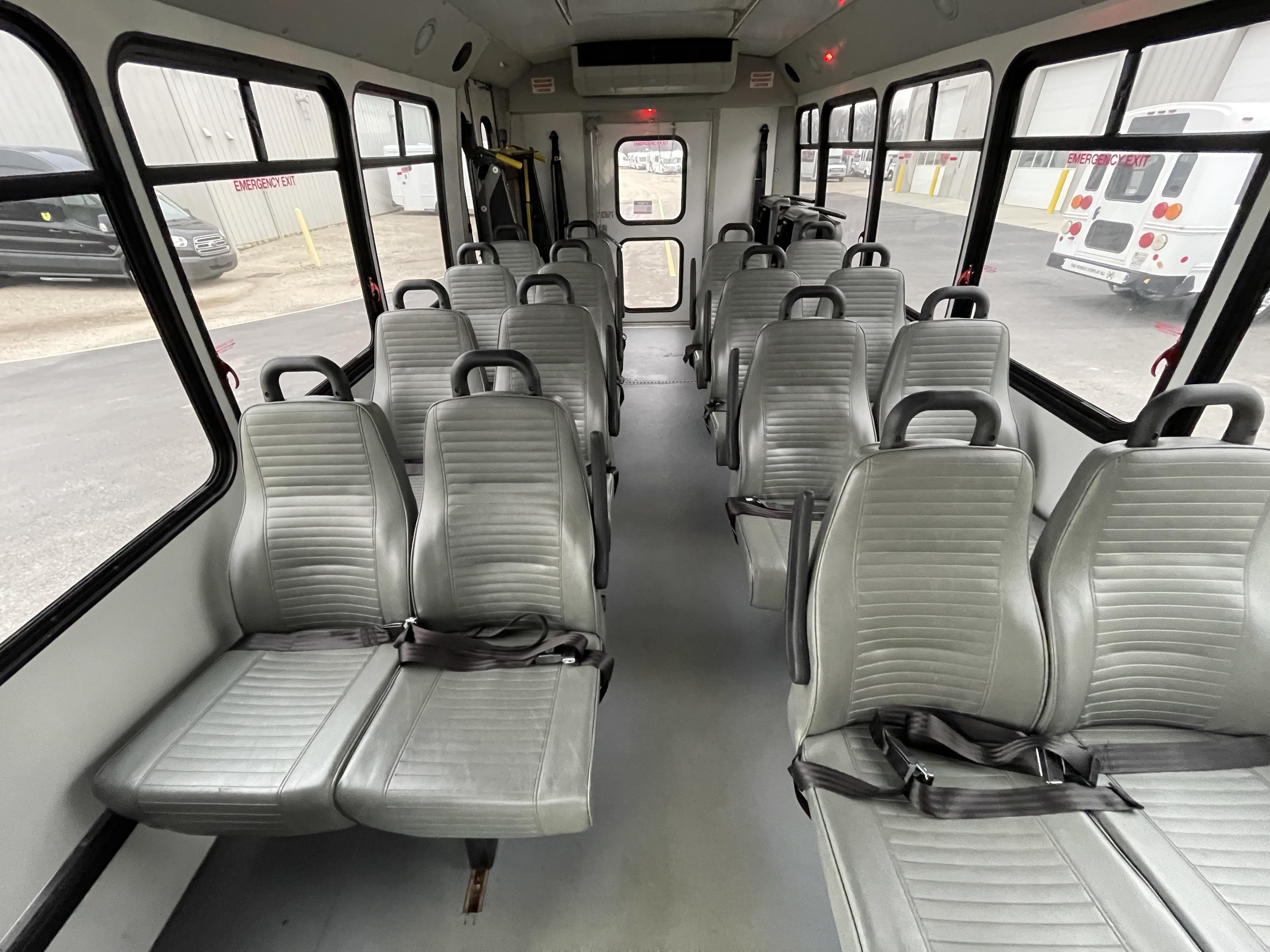 2019 Elkhart Coach Ford E450 16 Passenger and 2 Wheelchair Shuttle Bus
