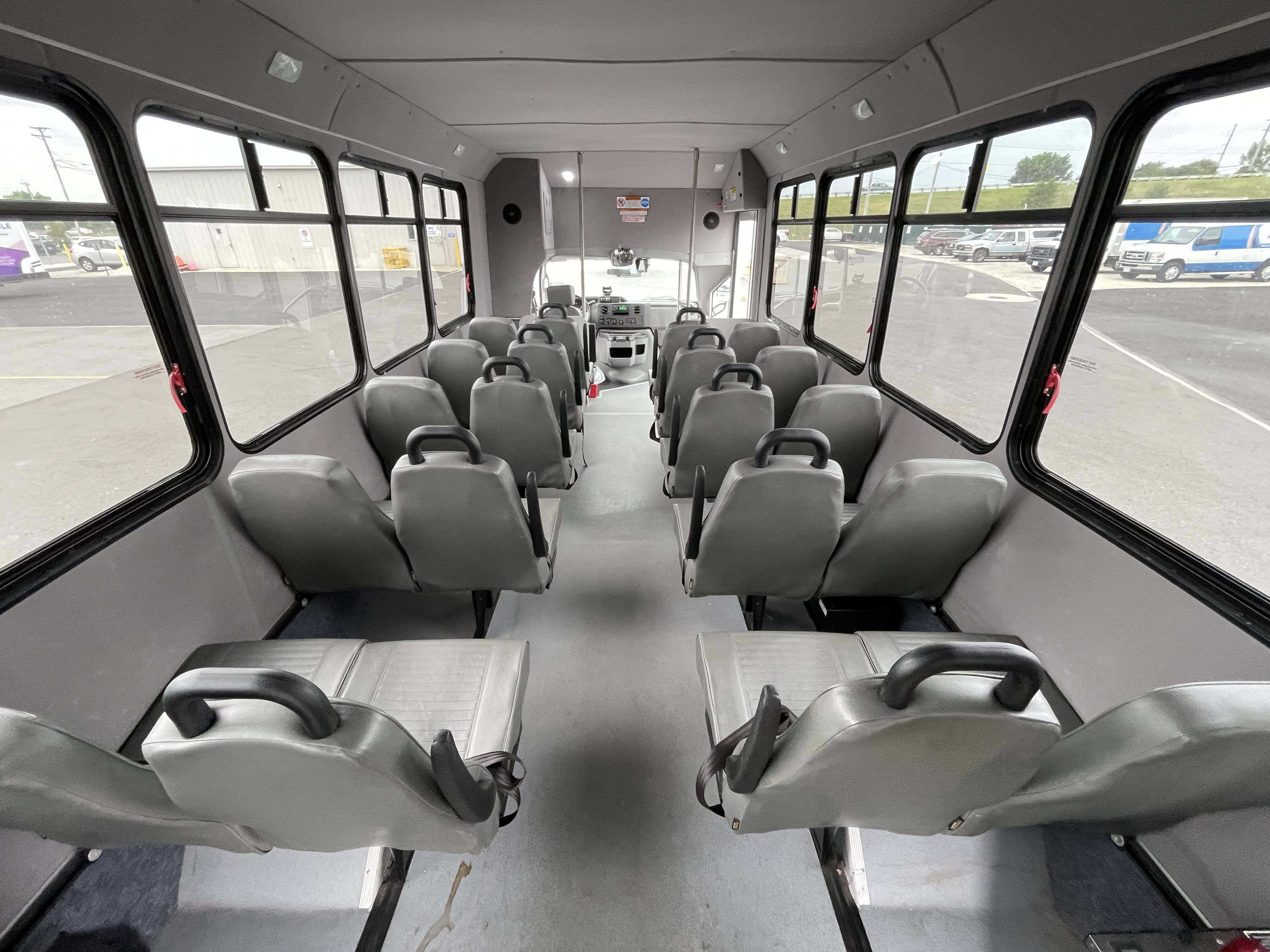 2018 Goshen Coach Ford E450 20 Passenger and 2 Wheelchair Shuttle Bus
