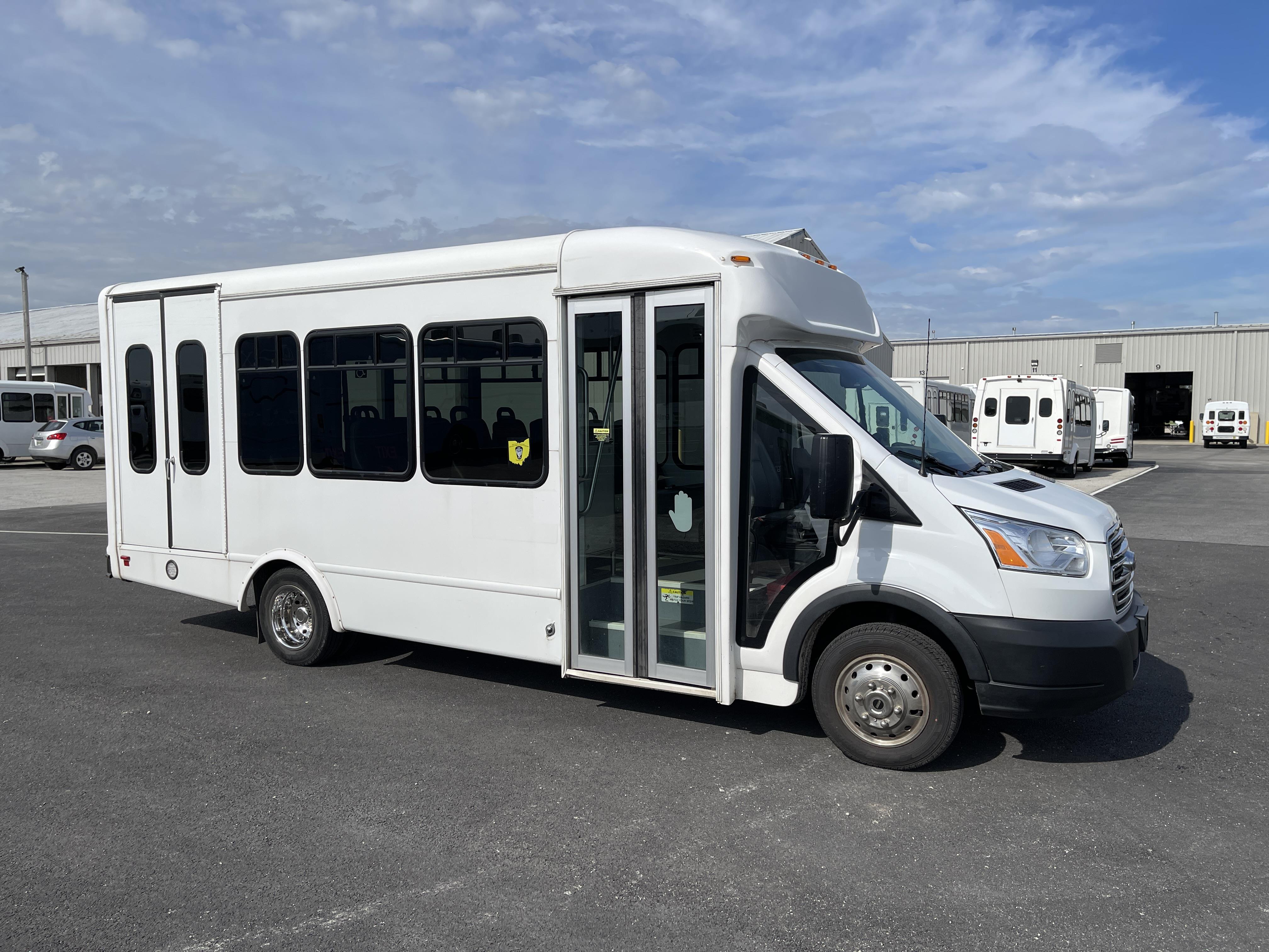 2019 StarTrans Ford Transit 350 11 Passenger and 2 Wheelchair Shuttle Bus