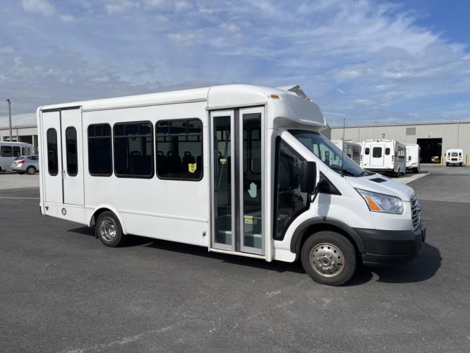 2019 StarTrans Ford Transit 350 11 Passenger and 2 Wheelchair Shuttle Bus