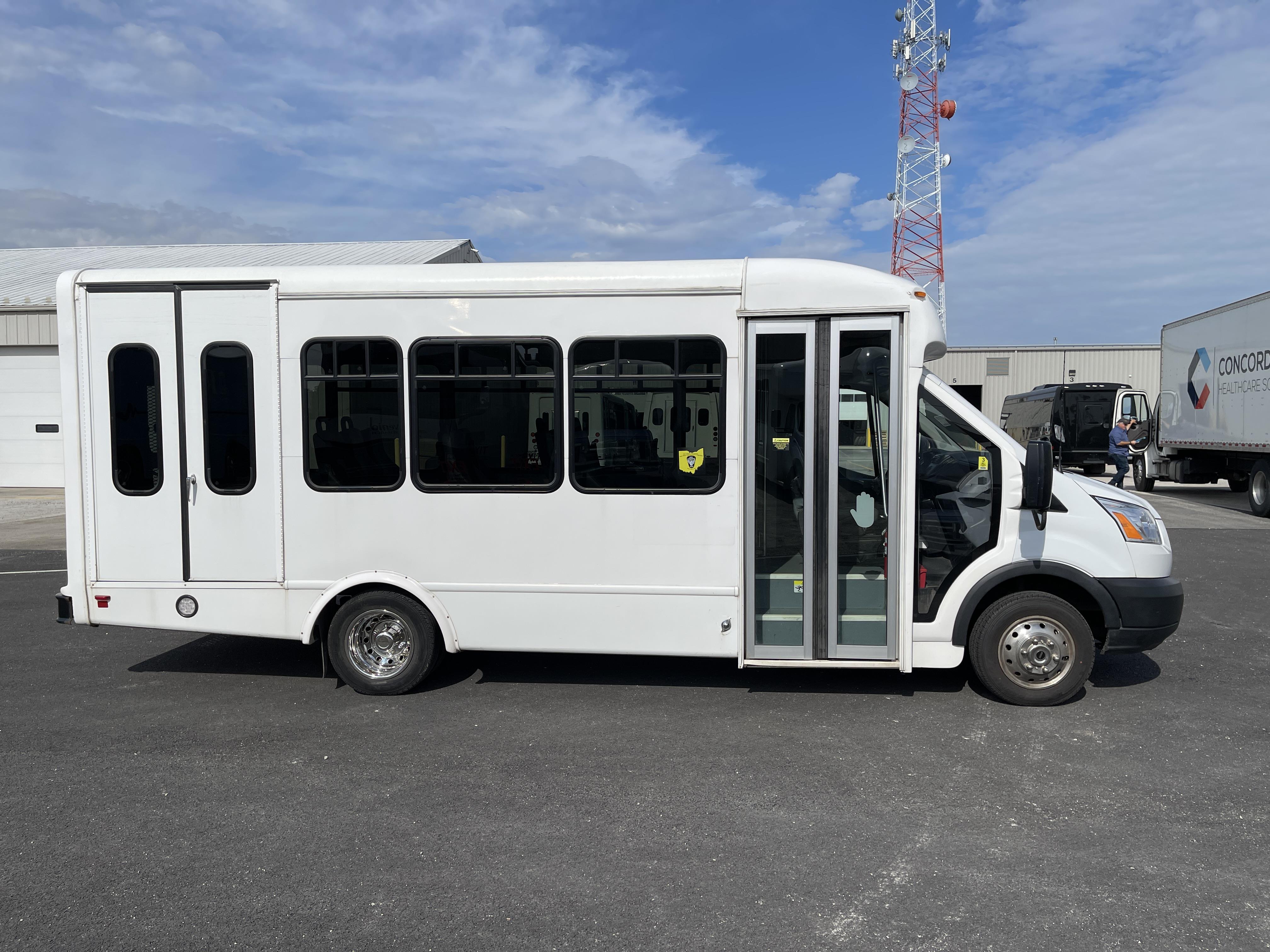 2019 StarTrans Ford Transit 350 11 Passenger and 2 Wheelchair Shuttle Bus