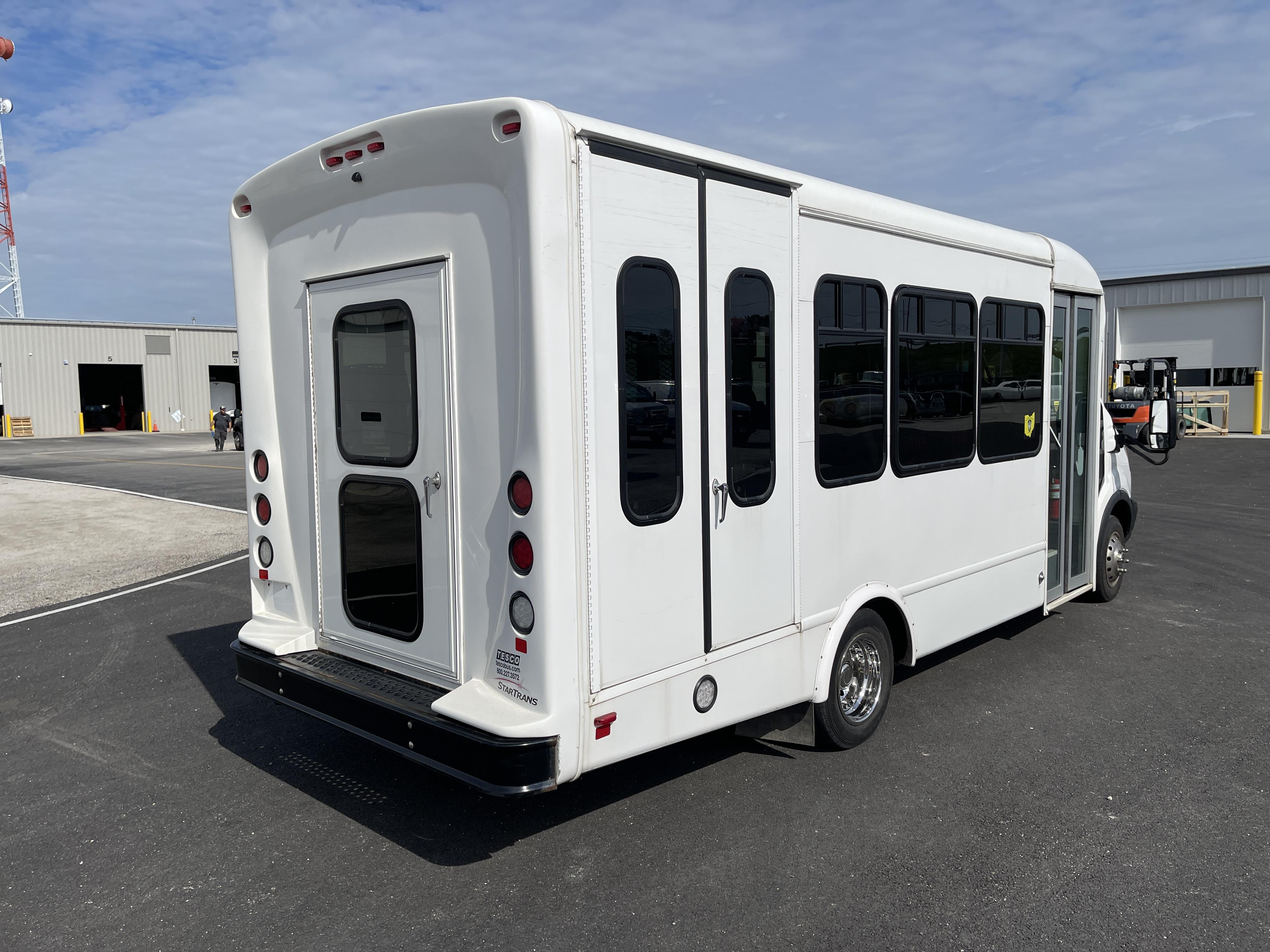 2019 StarTrans Ford Transit 350 11 Passenger and 2 Wheelchair Shuttle Bus