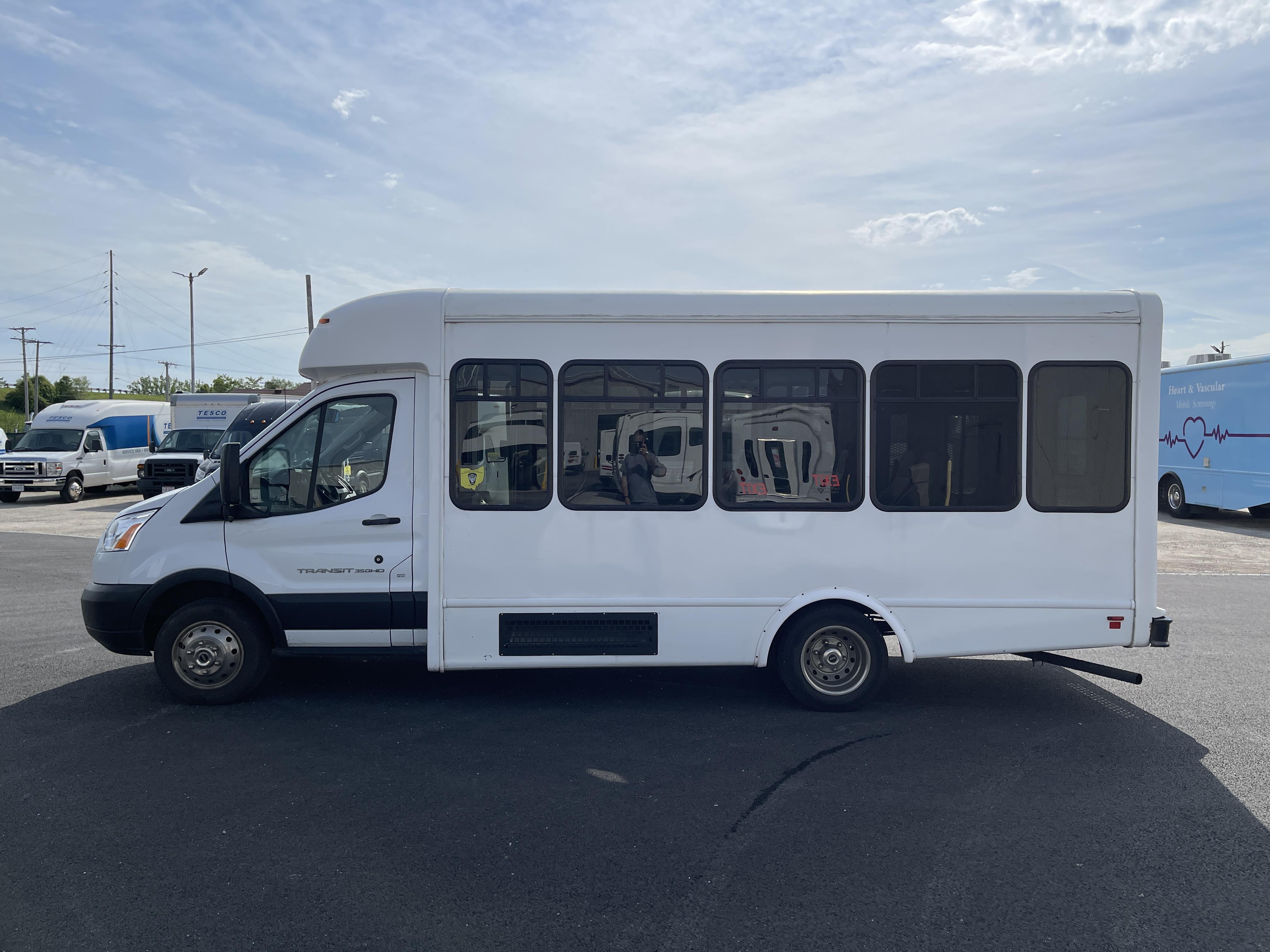 2019 StarTrans Ford Transit 350 11 Passenger and 2 Wheelchair Shuttle Bus