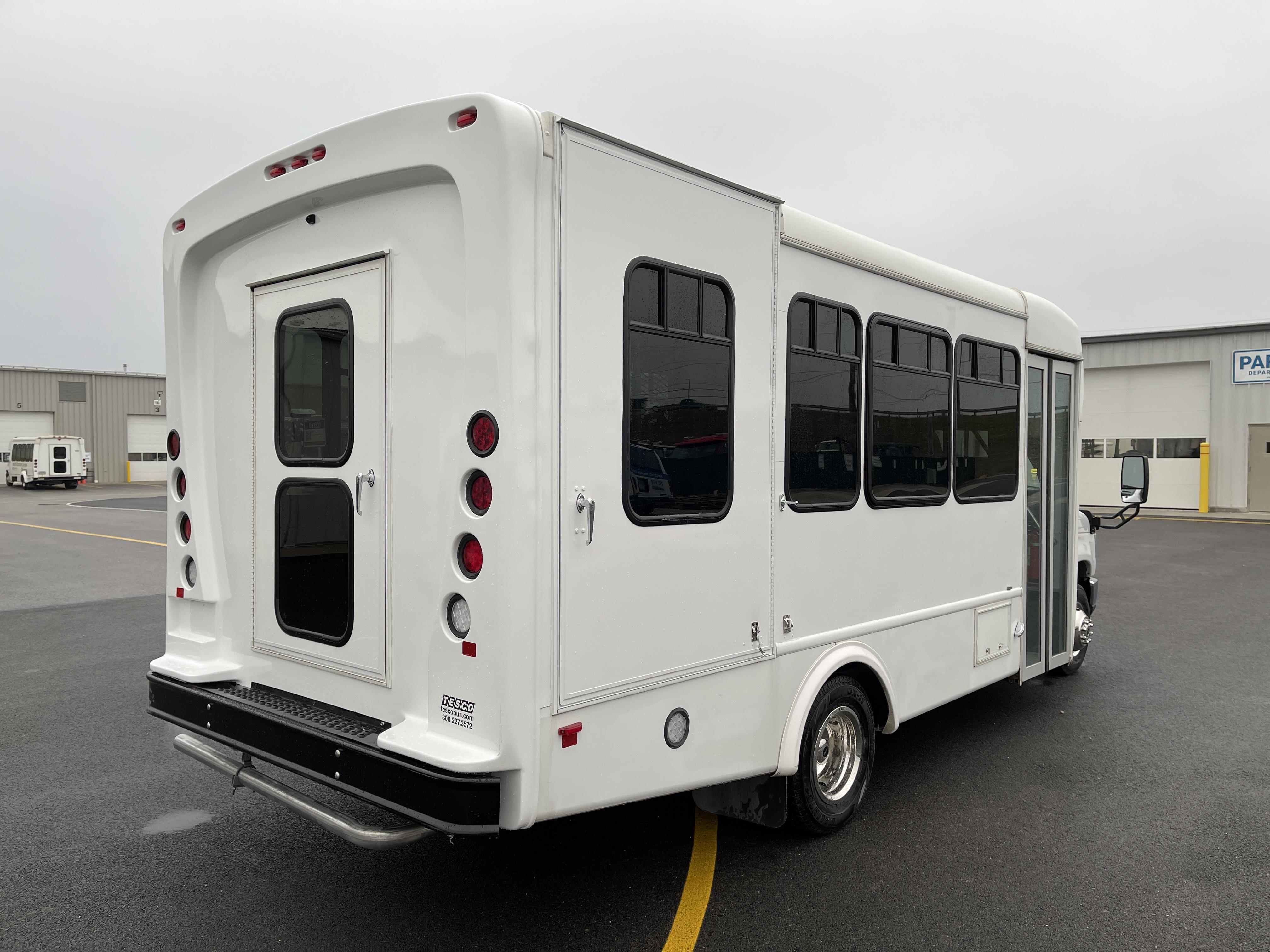 2019 Glaval Ford E450 0 Passenger and 6 Wheelchair Shuttle Bus