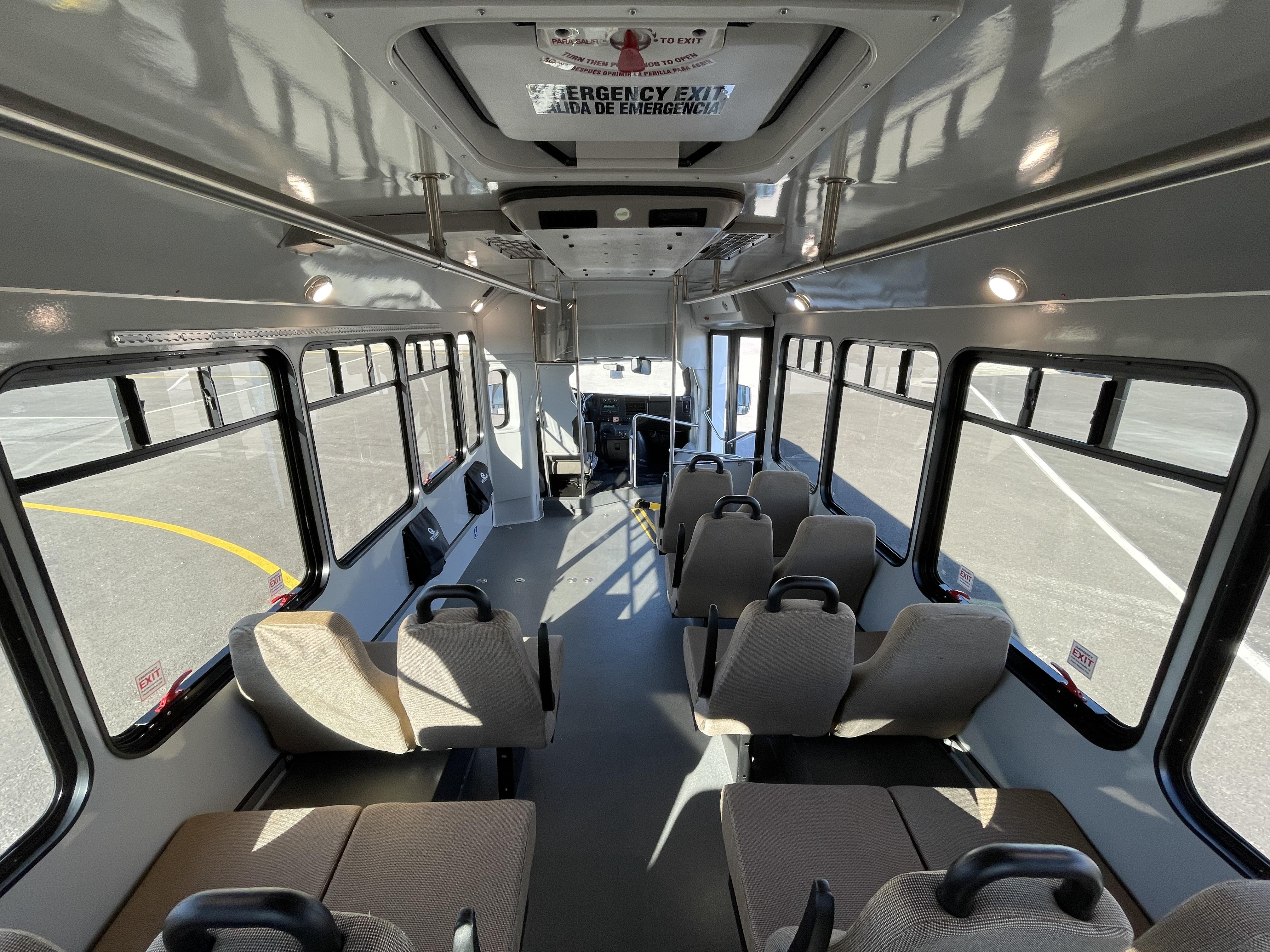 2021 Arboc Chevrolet Express 4500 16 Passenger and 2 Wheelchair Shuttle Bus