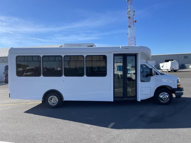2021 Arboc Chevrolet Express 4500 16 Passenger and 2 Wheelchair Shuttle Bus