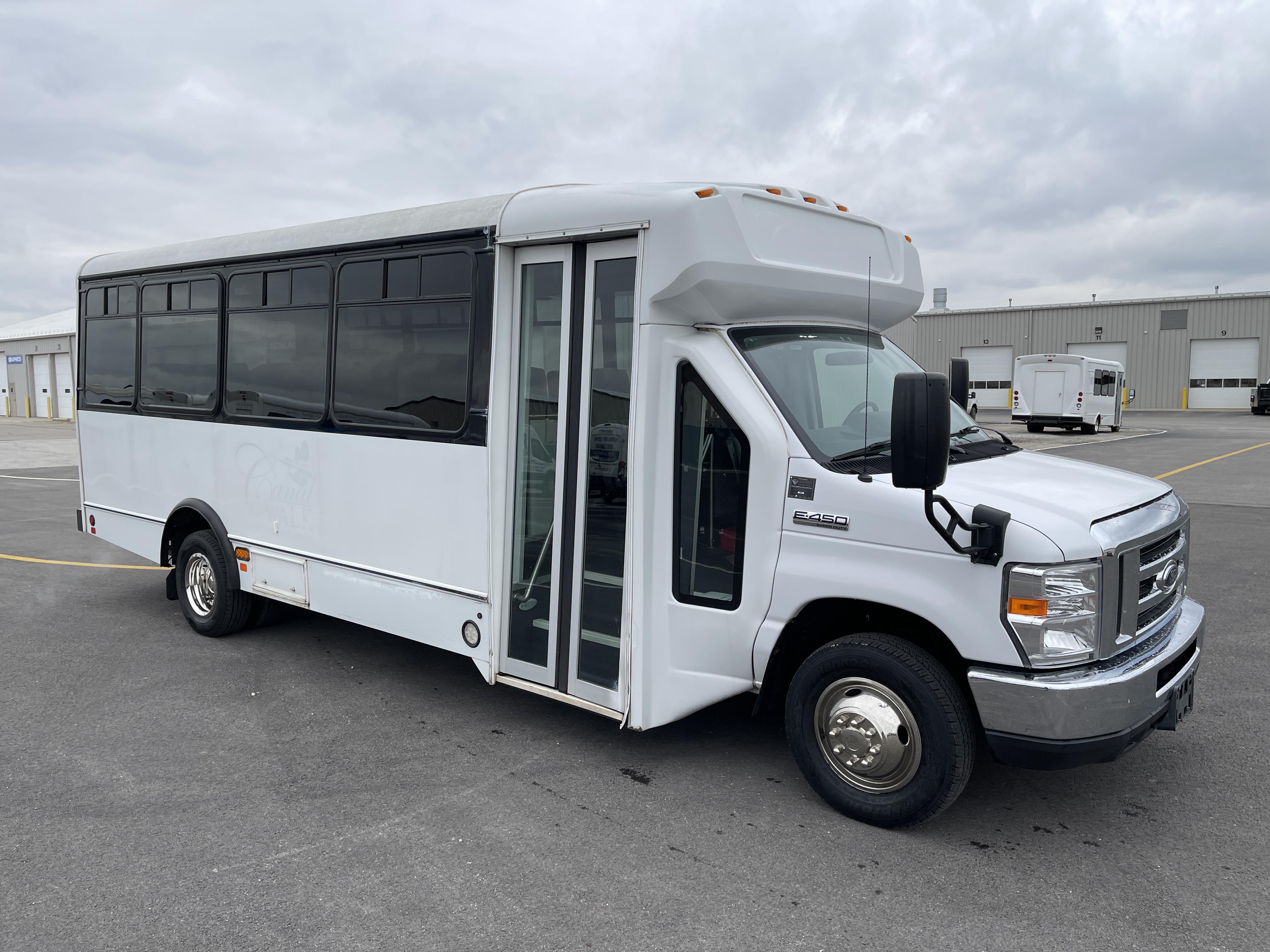 2018 Champion Bus Ford E450 24 Passenger Shuttle Bus
