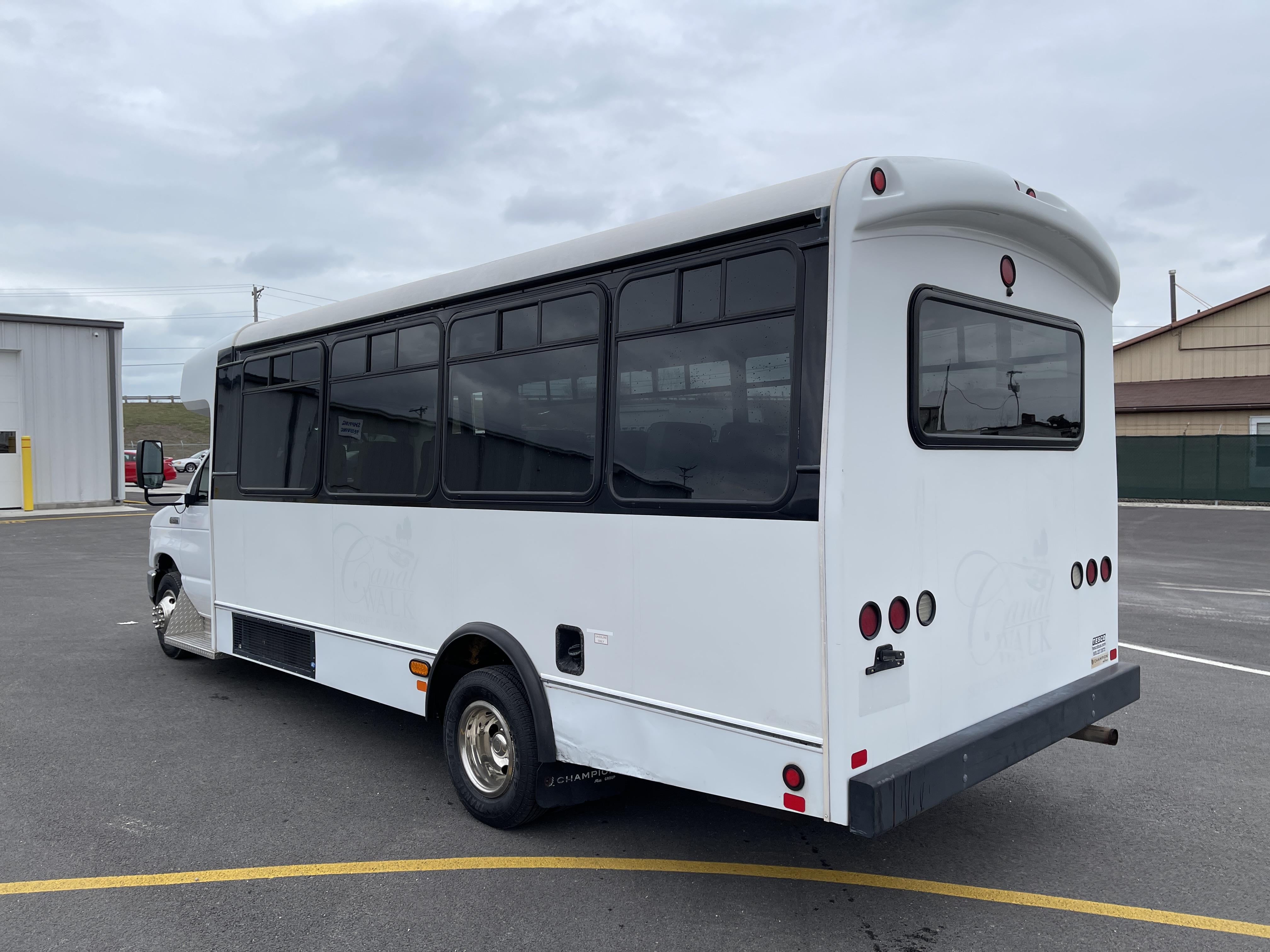 2018 Champion Bus Ford E450 24 Passenger Shuttle Bus