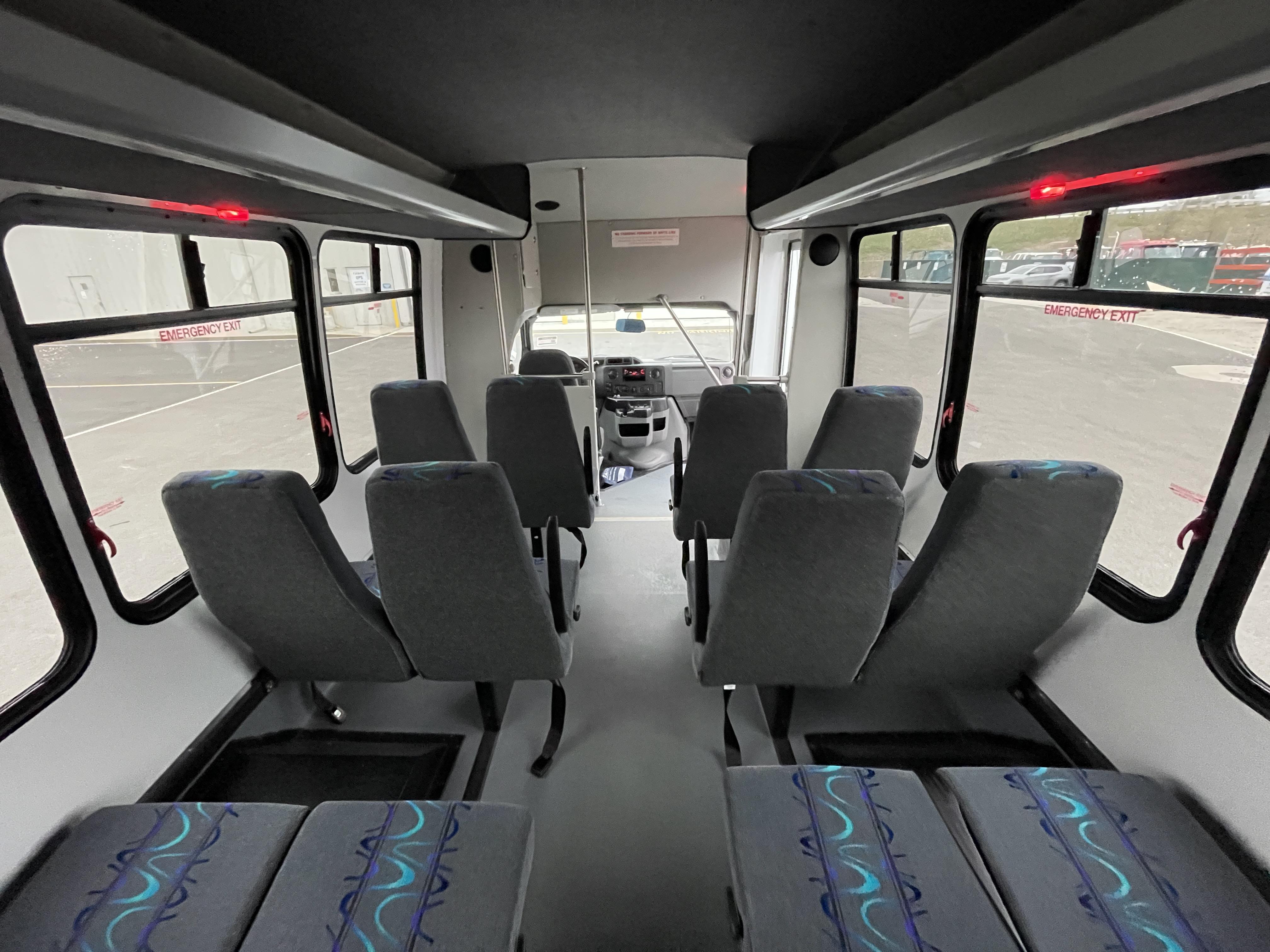 2019 Elkhart Ford E350 14 Passenger Shuttle Bus