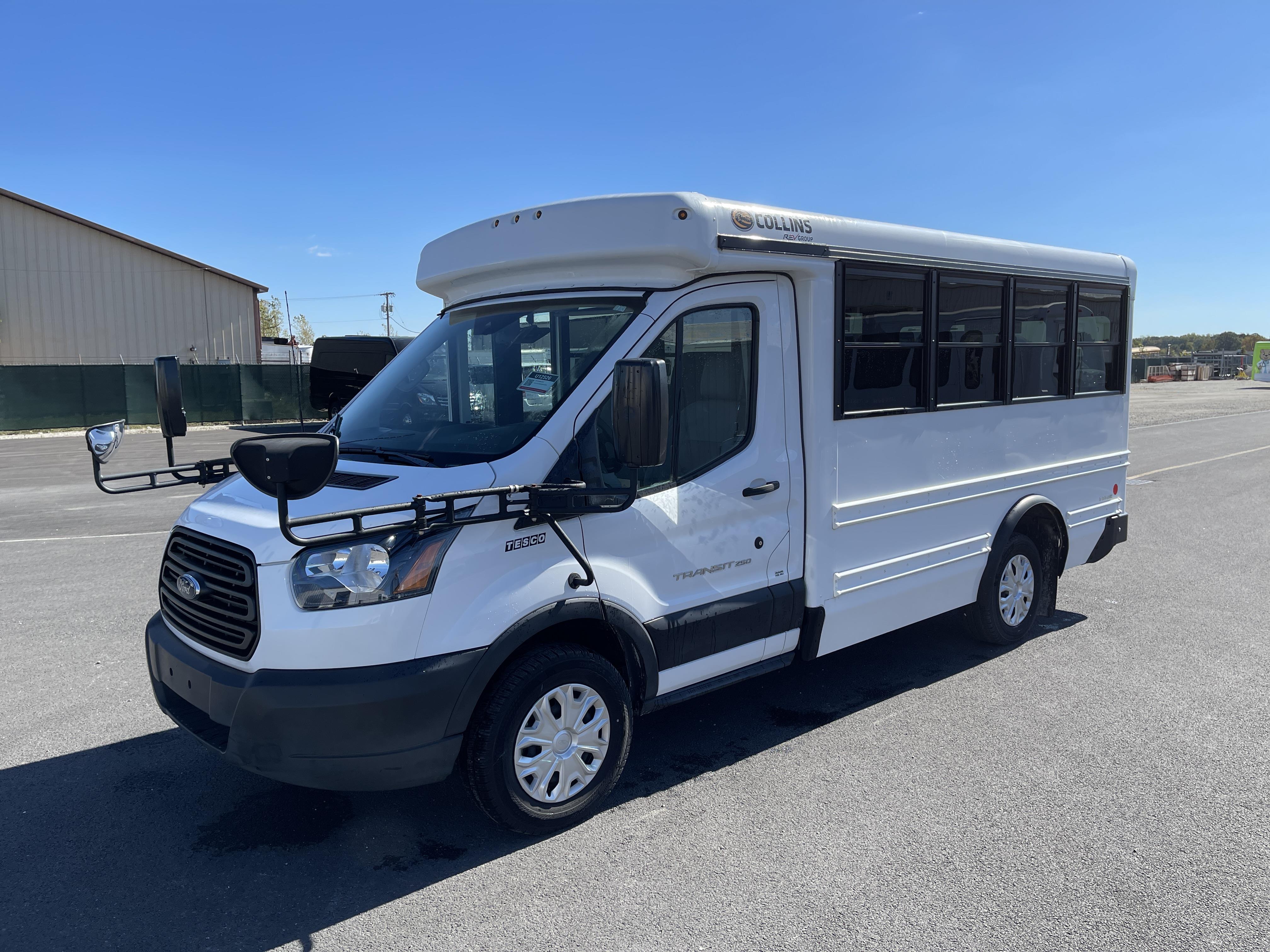 2019 Collins Ford Transit 250 14 Passenger Child Care Bus